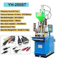China VERTICAL YH-550ST 55t Injection Molding Machine for Wire Harness Connector Cable Insert for sale