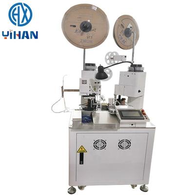 China Automatic Double End Terminal Crimping Machine YH-ST01 4000pcs/h 1500KG Pressing for sale