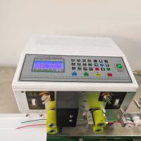 China AC220V 110V 35kg Double Line Automatic Computer Wire Stripping Machine 0.1-4.5mm2 for sale