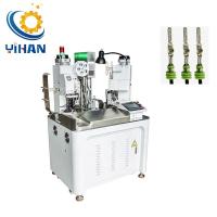 China YH-ST02S Fully Automatic Double Head Wire Cable Waterproof Seal Plug Inserting Terminal Crimping Machine 220V 3000pcs/h for sale