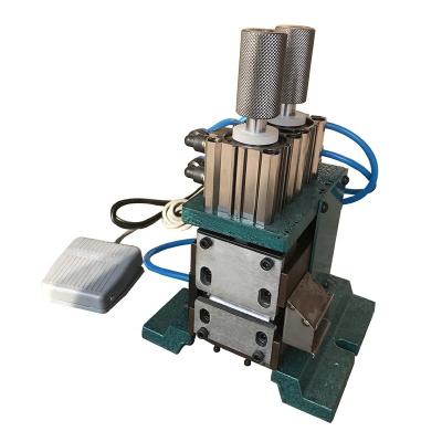 China YH-4F Vertical Pneumatic Wire Stripping Machine 7mm Max Diameter AC220V for sale