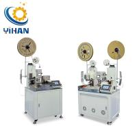China YH-ST02S Fully Automatic Double Head Wire Cable Waterproof Seal Plug Inserting Terminal Crimping Machine 220V 3000pcs/h for sale