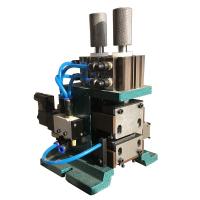 China YH-4F Vertical Pneumatic Wire Stripping Machine 7mm Max Diameter AC220V for sale