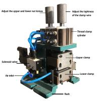 China YH-4F Vertical Pneumatic Wire Stripping Machine 7mm Max Diameter AC220V for sale