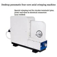 China 75KG Pneumatic Terminal Crimping Machine for 2-35mm2 Copper Nose Aviation Terminals for sale