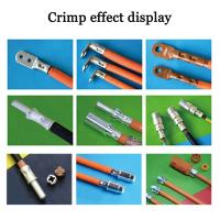 China 75KG Pneumatic Terminal Crimping Machine for 2-35mm2 Copper Nose Aviation Terminals for sale