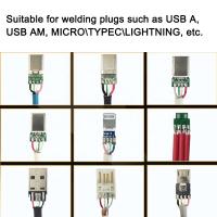China 1100*600*1100mm Automatic USB Connector Charging Cable Soldering Machine for Data Line for sale