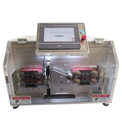 China Sheathed Cable Peeling and Cutting Machine for 120kg Cables 1-120mm Stripping Length for sale