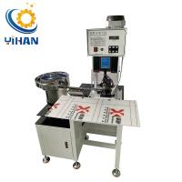 China Semi Automatic Vibrate Plate Feeding Terminal Crimping Machine for Loose Terminal for sale
