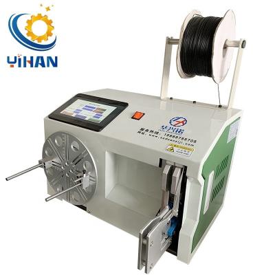 China Automatic Wire Feeding Winding Machine for Handheld Hard Cable USB Data Line 350mm Disc for sale