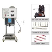 China 1.5t/2t Super Mute Jam Brass Fork Terminal Applicator Terminal Crimping Machine Dies for sale