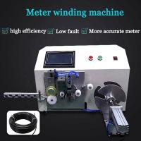 China Desktop Automatic Meter Cutting Wire Winding Machine Non-Standard Round Outer Diameter 200W AC220V for sale