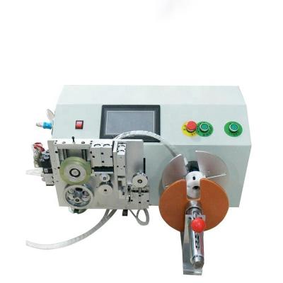 China Desktop Cable Cutting and Binding Machine YH-545M 200W for Power and Data Cables for sale
