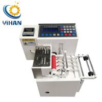 China Guangdong Pipe Cutting Machine Nylon Belts String Roll Fabric Piping Strip Cutting for sale