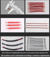 China Multi Core Wire Cutting Stripping Machine 1-9999.9mm Length 16mm OD Servo Tool Holder for sale