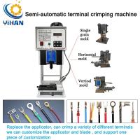 China 15KN Electric Tube Insulated Terminal Connectors Crimping Machine 220V 50Hz for sale