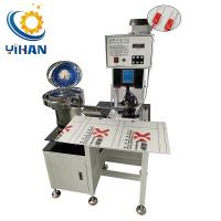 China 30MM Pressure Stroke Automatic Vibrating Plate Feeding Power Cord Crimping Machine for sale