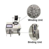 China Electric Motor Copper Wire Coil Winding and Binding Machine Around the Circle Diameter for sale