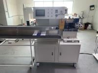 China 2500W Automatic Tube Cutting Machine for PVC PE TPE PU Silicone Bellows Foam Tubes 90m/min for sale