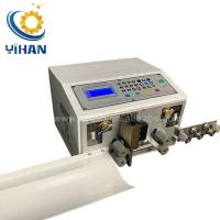 China Automatic PVC Wire Stripping and Cutting Machine 450x550x400 mm for AWG6-AWG32 for sale