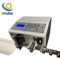 China Automatic Cable Wire Cutting Stripping Machine 550W 1-99999mm Length English Display for sale