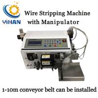 China Automatic Wire Cutting Stripping Terminal Crimping Machine with Wiring Conveyor Belt for sale