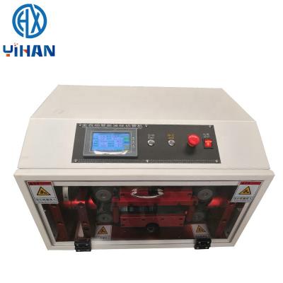 China Automatic PVC Hose Heat Shrink Tubing Cutting Machine 60-210 Cuts/Min 0.1-9999.9mm for sale