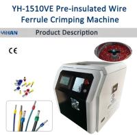 China Automatic Four Edge Crimping Machine for Insulated Tube Terminals 0.5-4mm2 BVR Wire 2.5s Cycle for sale