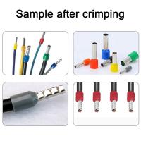 China Automatic Four Edge Crimping Machine for Insulated Tube Terminals 0.5-4mm2 BVR Wire 2.5s Cycle for sale