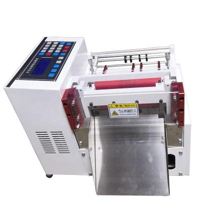 China Aluminium Nickel Belt Automatic Adhesive Tape Slitting Machine 550W 0.1mm Cutting Accuracy for sale