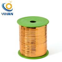 China Iron Core Gold and Silver Cable Tie for Bread Packing Sealing Rope L 360m W 4mm for sale