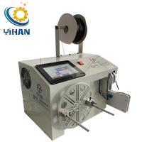 China Semi-Auto Flat Cable Coiling Winding Machine Tying Range 18-45mm YH-R1845 for sale