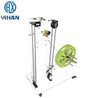 China Smooth Wire Feeding Guaranteed with Our 350mm Tray Diameter Cable Wire Pay Off Machine for sale