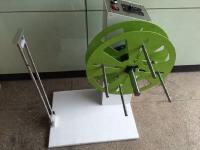 China Smooth Wire Feeding Guaranteed with Our 350mm Tray Diameter Cable Wire Pay Off Machine for sale