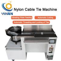 China Automatic Cable Tie Machine 220V 750W Self-Locking Nylon Zip Ties for Wire Harness Bundling for sale