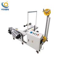 China 300kg Max Loading Cable Wire Pay-off Machine with Wire Feeder and 700MM Rail Travel for sale