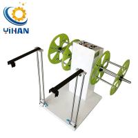 China 9kg Capacity Small Cable Wire Unwinding Machine with Automatic Rotary Wire Spool Feeder for sale