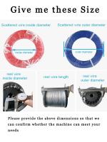 China Four Axis Automatic Cable Pay Off Reel 25kg 400mm Adjustable Speed Wire Feeder for sale