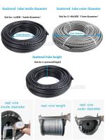 China Four Axis Automatic Cable Pay Off Reel 25kg 400mm Adjustable Speed Wire Feeder for sale