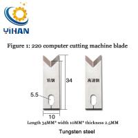 China Cutting Usage Cable Computer Cutting Machine with High Speed Steel Blade and 0.5kg Weight for sale