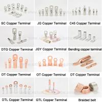 China Electric Wire Connector with Tin Coated Copper Tube Compression Cable Lugs Ferrule for sale