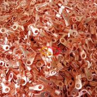 China Electric Wire Connector with Tin Coated Copper Tube Compression Cable Lugs Ferrule for sale