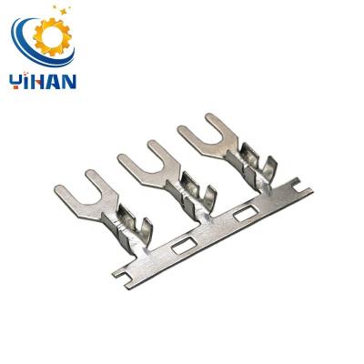 China Brass Plug Spring Terminal Connectors 2.8 4.8 6.3mm PH2.0 XH2.54 Dupont 2.54 for Wire Harness for sale