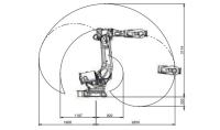 China ABB IRB 6700-155 Six Axis Industrial Robot Arm - 155kg Payload, 2850mm Reach for Palletizing for sale