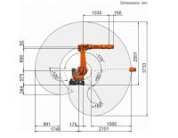 China KUKA KR30 R2100 6-Axis Industrial Robot Arm with 30kg Payload and 2100mm Reach for Welding and Material Handling for sale