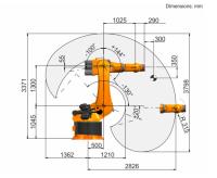 China KUKA KR 500 R2830 Industrial Robot Arm - 500kg Payload, 2826mm Reach, KRC4 Controller for sale