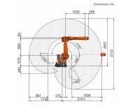China Kuka Robot Arms KR 70 R2100 For Handling Assembling Palletizing for sale