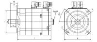 China KUKA ME_260_180_3 0_S0 560V Robot Motor Spare Parts with 26Nm Torque and 4.4kW Power for KRC4 Systems for sale