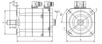 China KUKA ME_327_180_30_S0 Servo Motor 3.8kW 32.7Nm Torque Industrial Robot Parts with KSP 40 Drive Module for sale