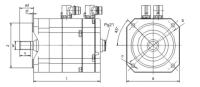 China KUKA KRC4 8.6kW Stepper Motor ME_480_180_3 0_S0 with 26.5Nm Torque and IP64 Protection for sale